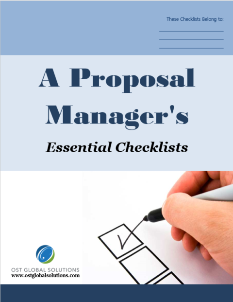 A Proposal Manager’s Essential Checklists | OST Global Solutions, Inc.